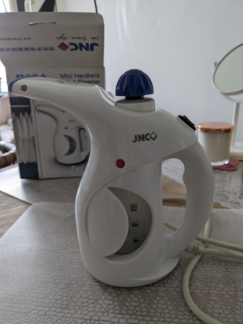 JNC Mini Handheld Garment Steamer, TV & Home Appliances, Irons & Steamers on Carousell