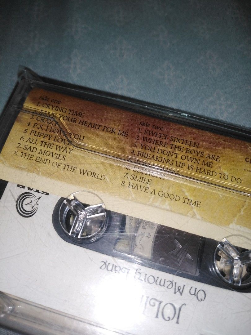 Jolina Magdangal - In Memory Lane (Cassette), Hobbies & Toys, Music ...
