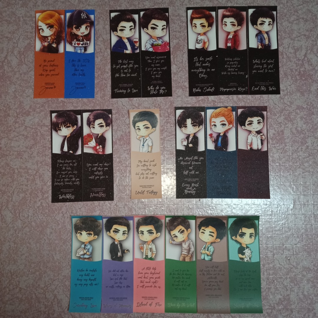 Jonaxx Merch: Jonaxx Bookmarks (Raiming Illus) Wattpad, Hobbies & Toys ...