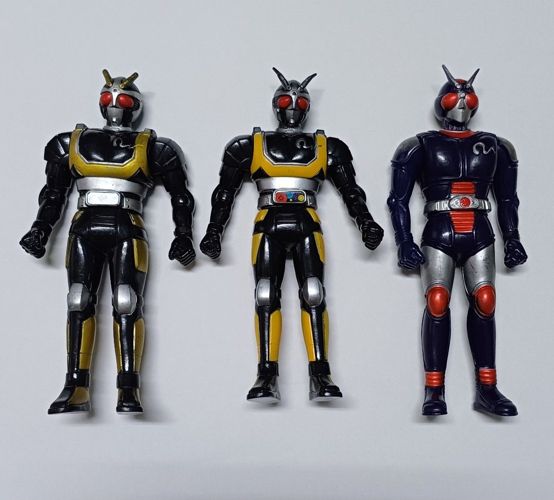 Kamen Rider Black RX Bio Robo Bandai 1988 Sofubi Soft Vinyl Japan ...
