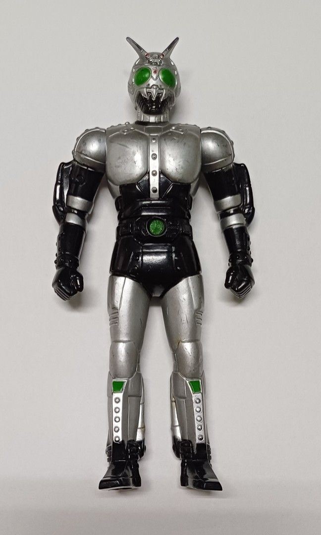 Kamen Rider Black RX Shadow Moon Sofubi Bandai 1988 Japan Soft Vinyl ...