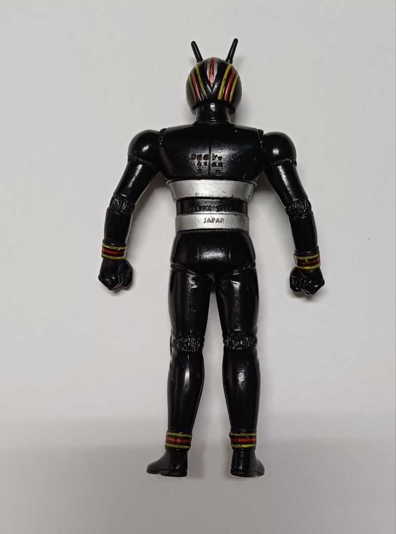Kamen Rider Black RX Shadow Moon Sofubi Bandai 1988 Japan Soft Vinyl ...