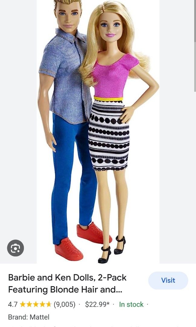 Ken Barbie Doll, Hobbies & Toys, Toys & Games on Carousell