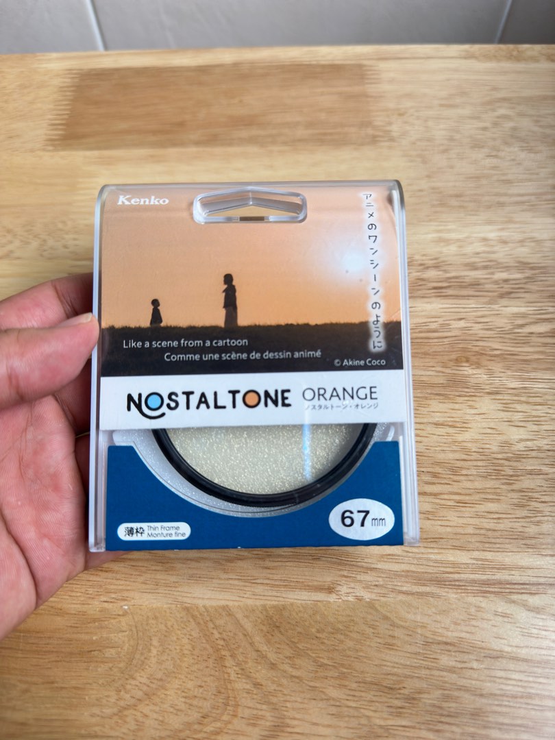 KENKO ORANGE FILTER 67mm (Nostaltone), Photography, Photography Accessories, Other Photography ...