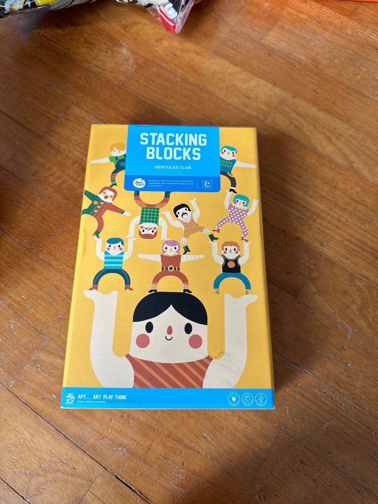 Kids toy stacking blocks, Hobbies & Toys, Toys & Games on Carousell