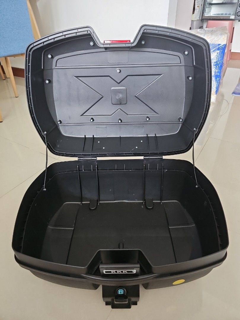 KKK Top Box 55L with baseplate, Motorcycles, Motorcycle Accessories on ...