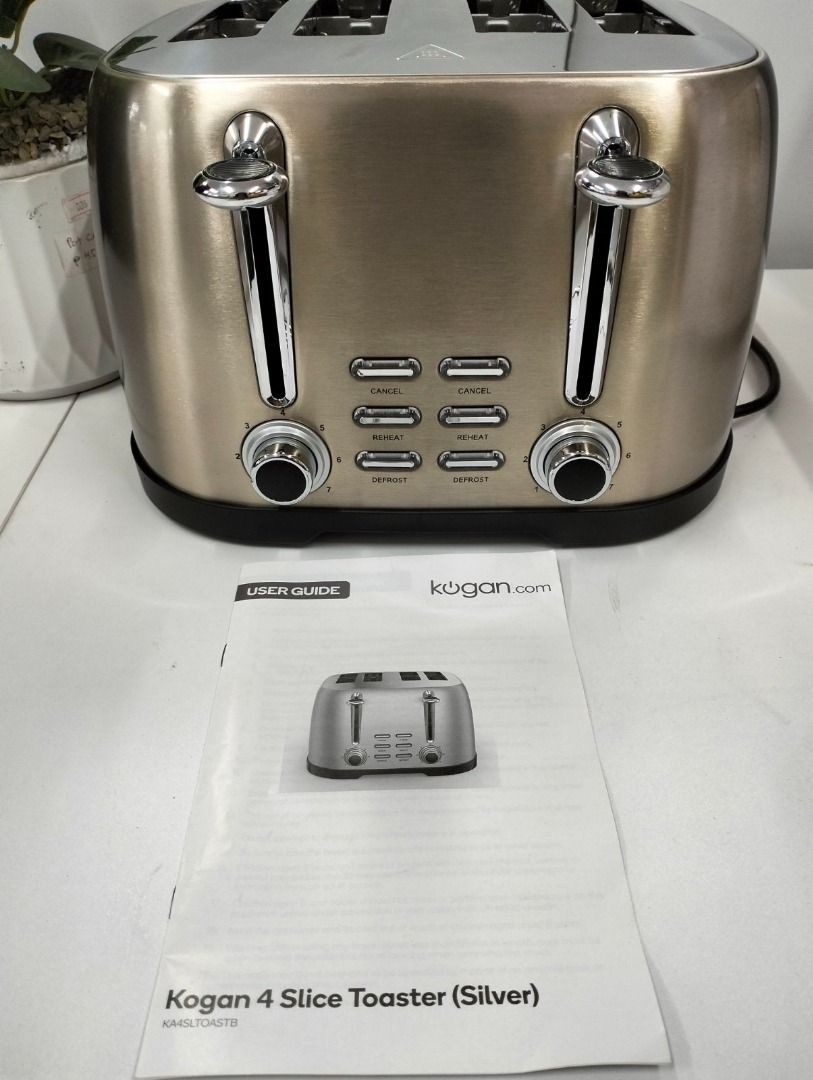 Kogan 4 slice toaster surplus/mallpullout from australia, TV & Home ...
