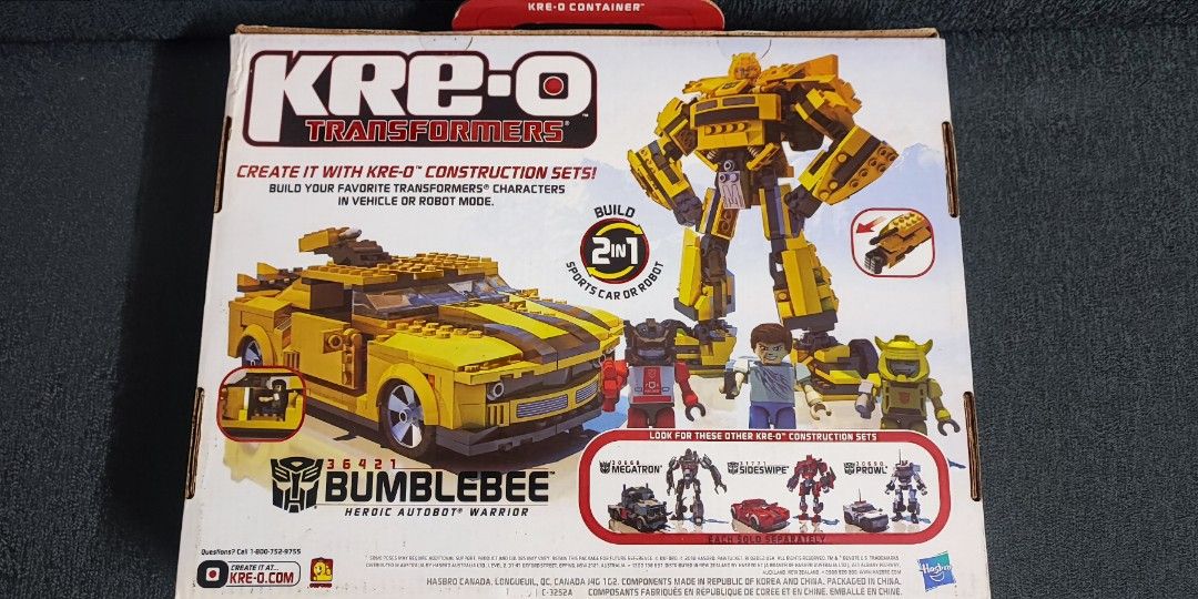 Kreo Transformers Bumblebee, Hobbies & Toys, Toys & Games on Carousell