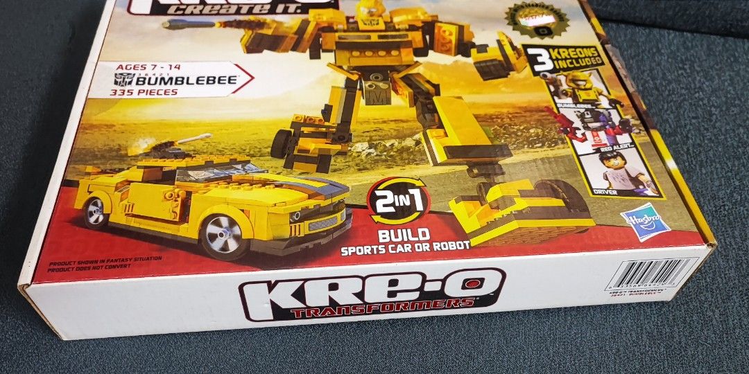 Kreo Transformers Bumblebee, Hobbies & Toys, Toys & Games on Carousell