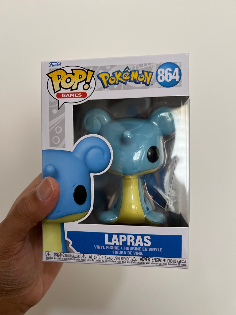 Lapras Pokemon Funko Pop, Hobbies & Toys, Toys & Games on Carousell