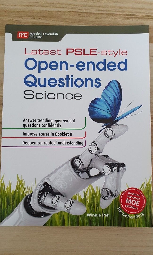 Latest PSLE Open-Ended Questions Science, Hobbies & Toys, Books ...