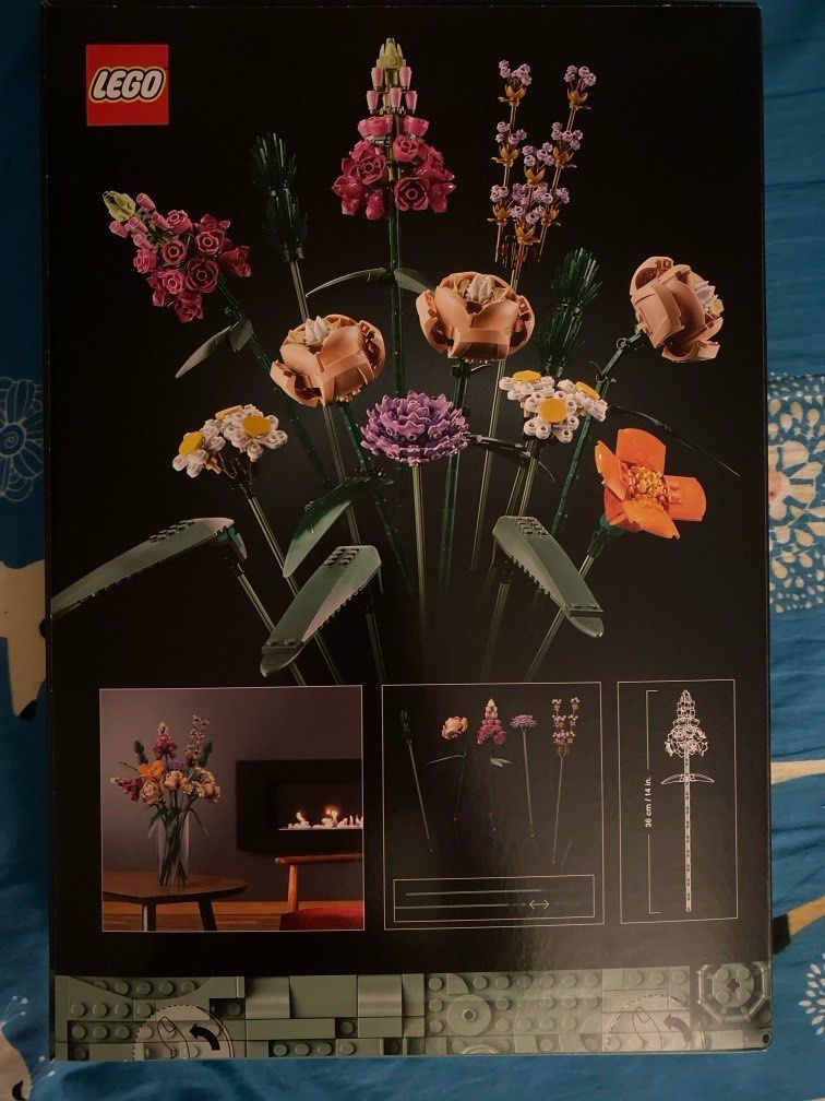 Lego Flower Bouquet (Botanical Collection), Hobbies & Toys, Toys ...