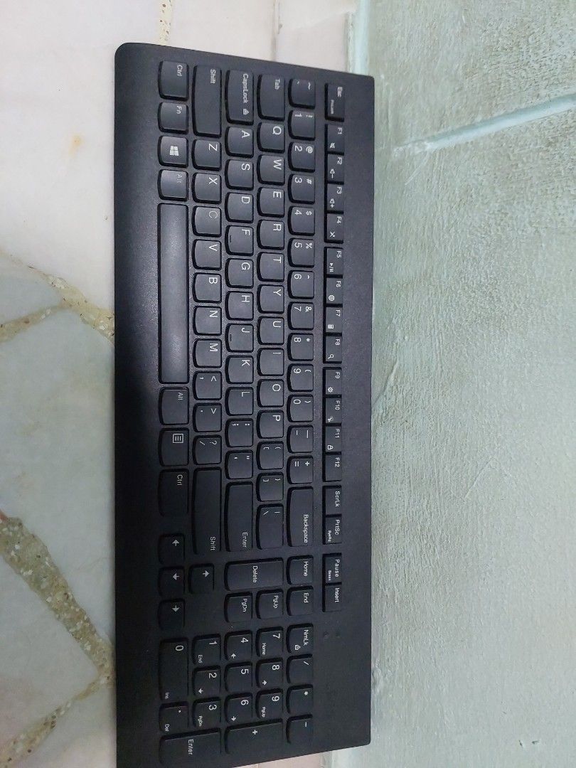 LENOVO wireless keyboard, Computers & Tech, Parts & Accessories ...