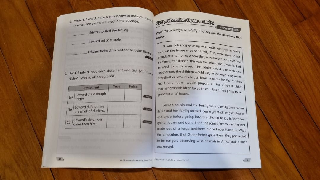 Level Up Your Comprehension Skills - Primary 1 (P1 Assessment Book ...