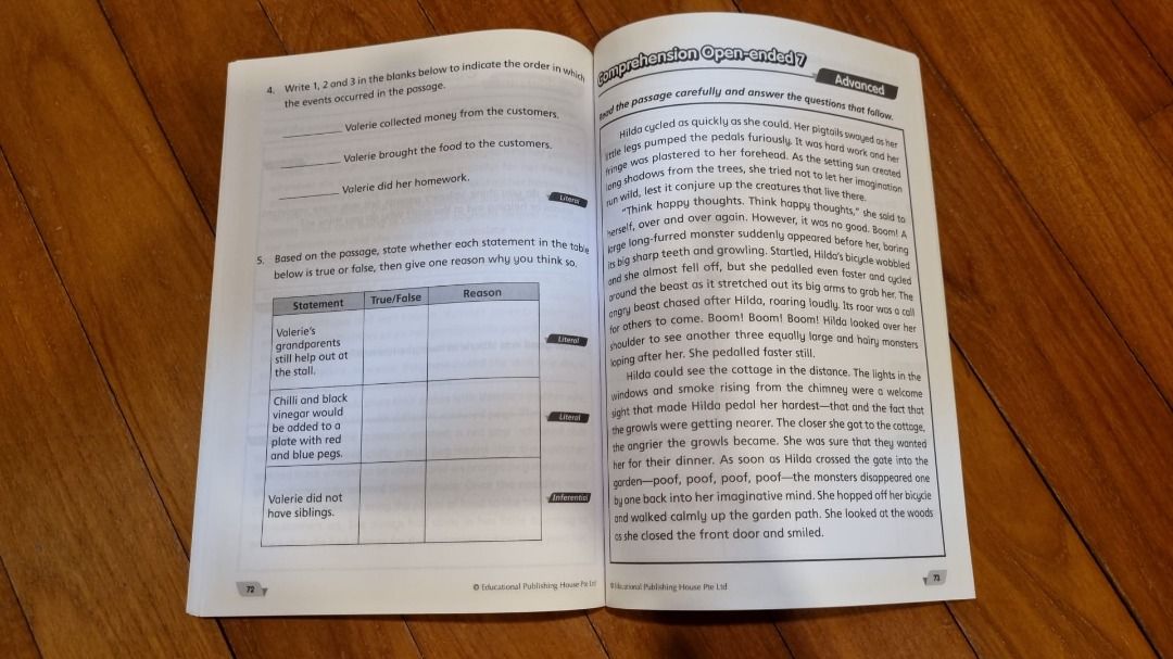 Level Up Your Comprehension Skills - Primary 3 (P3 Assessment Book ...