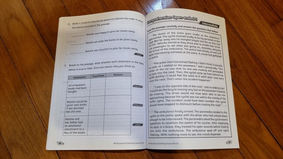 Level Up Your Comprehension Skills - Primary 4 (P4 Assessment Book ...