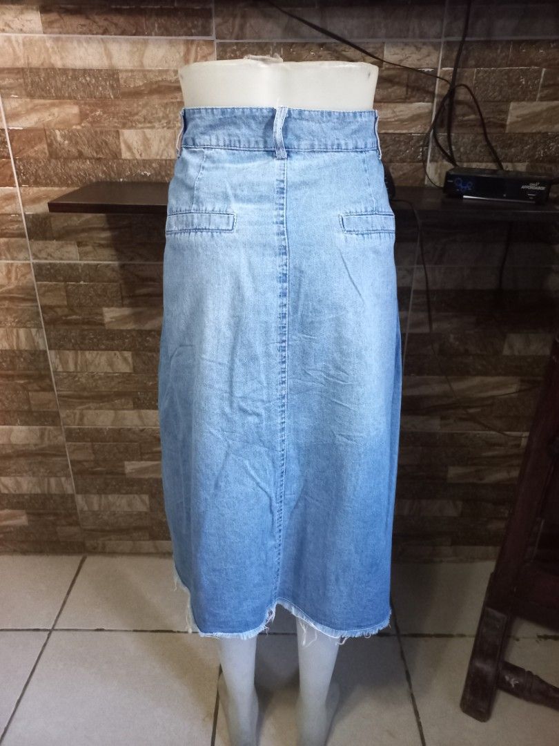 Light Colored Long Skirt, Women's Fashion, Bottoms, Skirts on Carousell