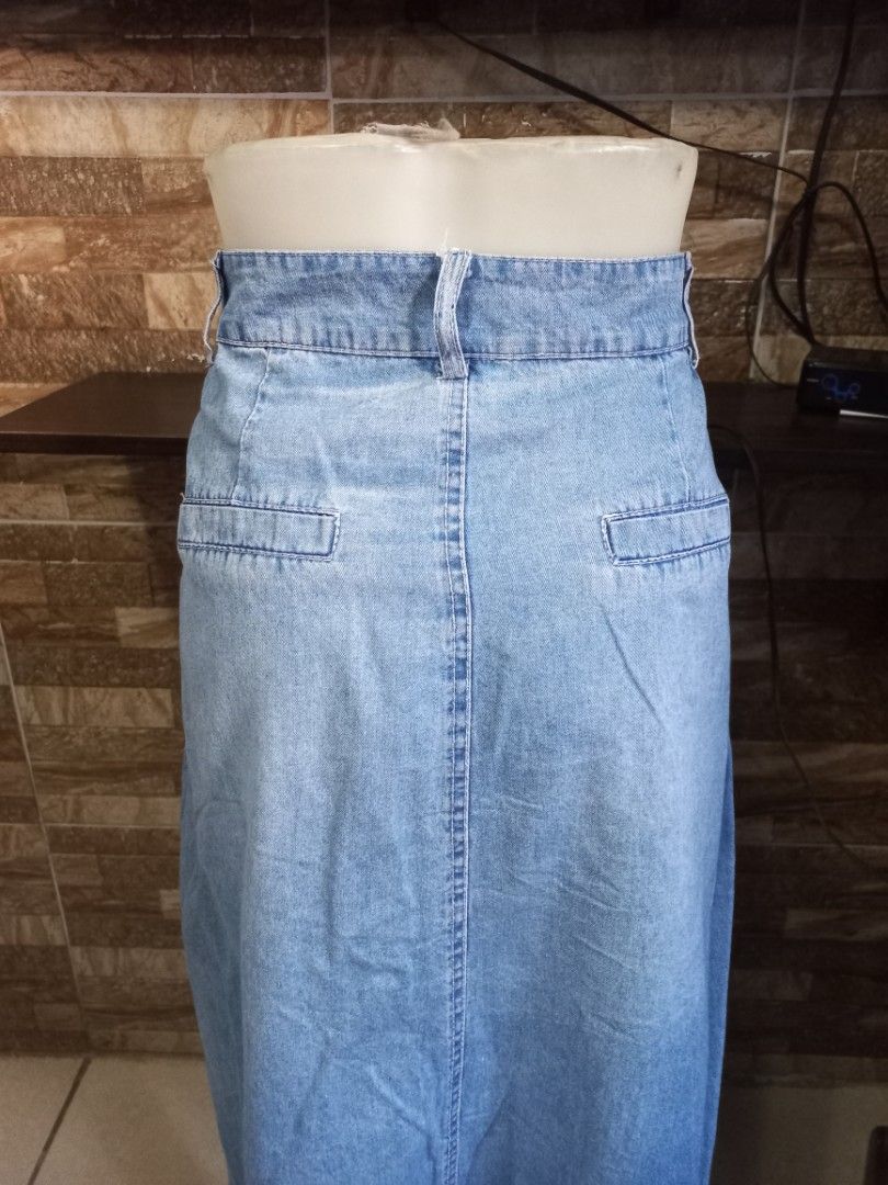 Light Colored Long Skirt, Women's Fashion, Bottoms, Skirts on Carousell
