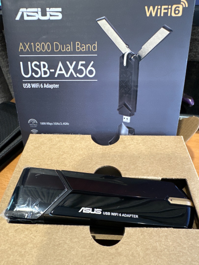 [Like new!] Asus Wifi 6 USB Adapter USB-AX56, Computers & Tech, Parts ...