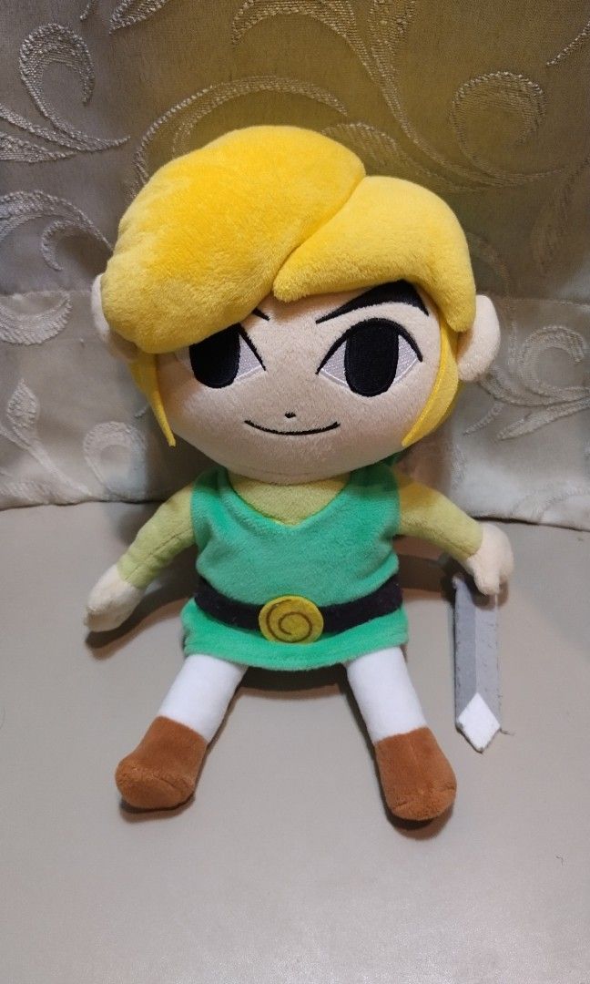 Link Plush 2013 The Legend of Zelda The Wind Waker, Hobbies & Toys ...