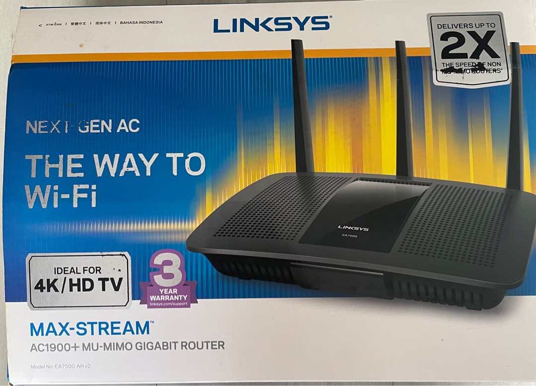Linksys Router, Computers & Tech, Parts & Accessories, Networking on ...