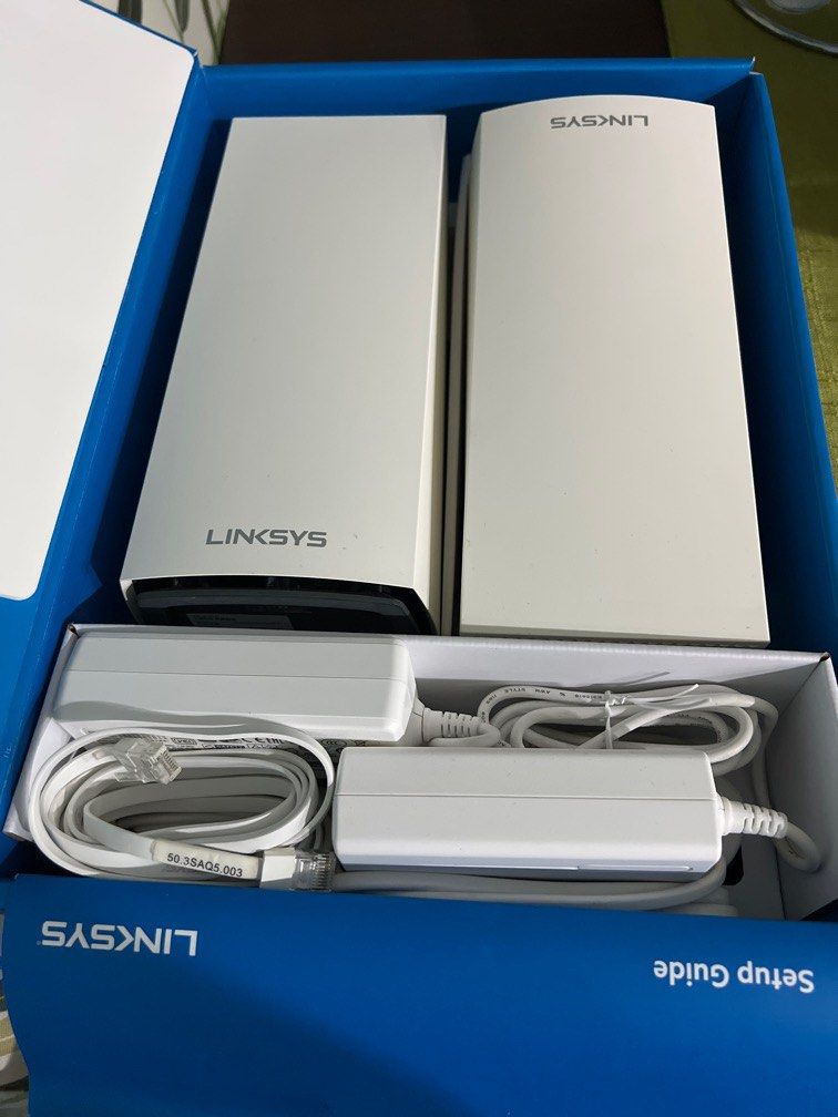 Linksys Router AX5300 / 2 Nodes, Computers & Tech, Parts & Accessories ...