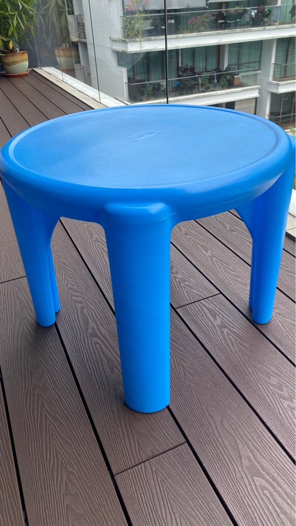 Little Tikes Blue Table, Babies & Kids, Baby Nursery & Kids Furniture ...