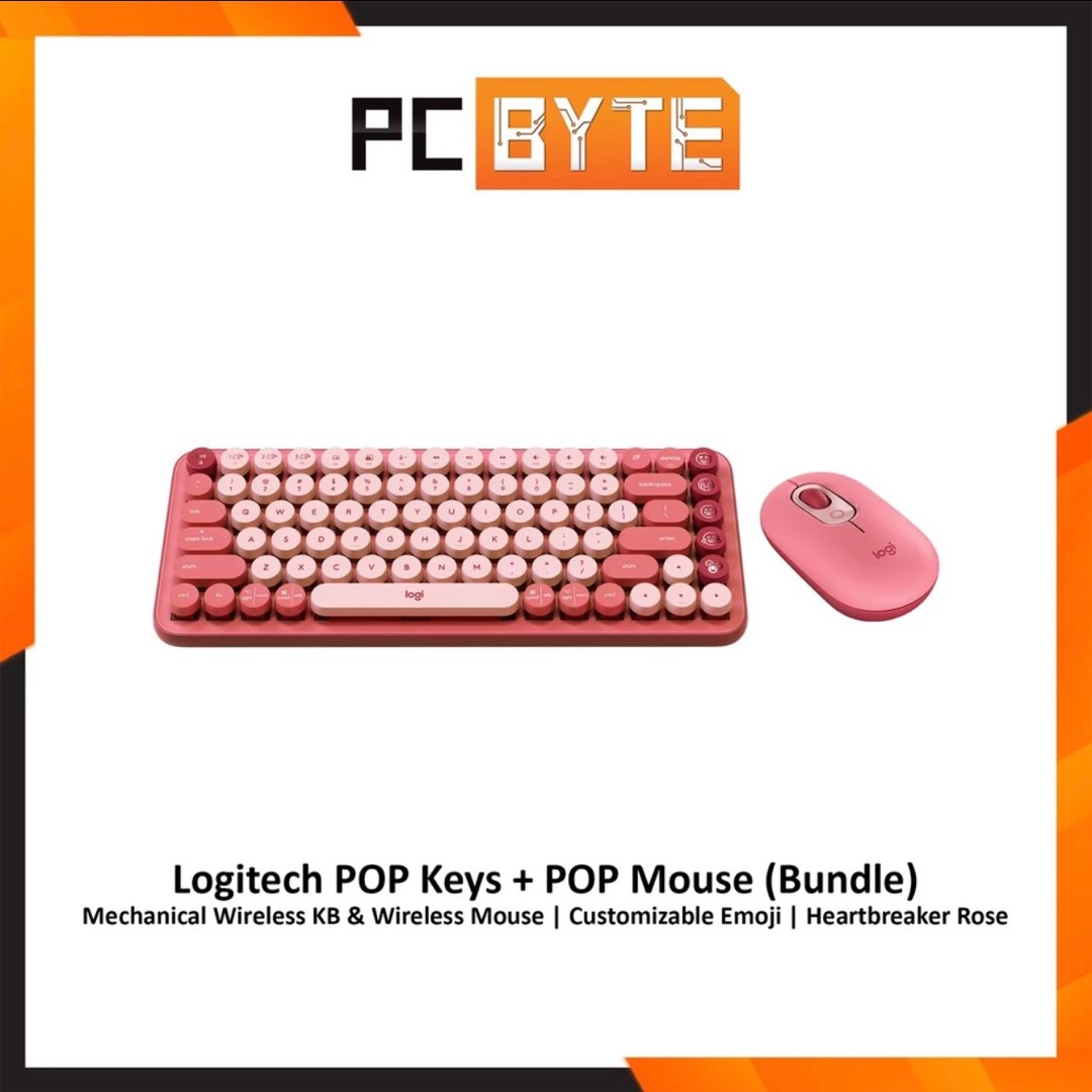 Logitech POP Keys + POP Mouse (Bundle), Computers & Tech, Parts ...