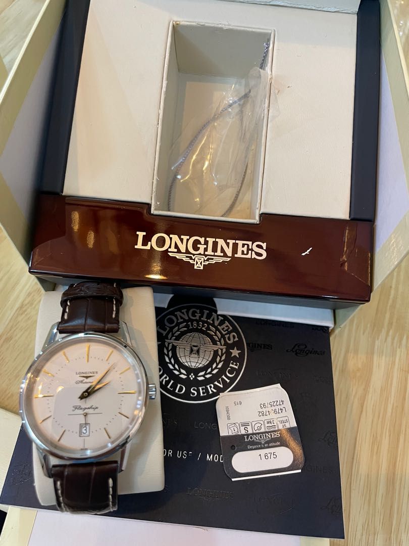 Longines Heritage Flagship Automatic, Men's Fashion, Watches & Accessories, Watches on Carousell