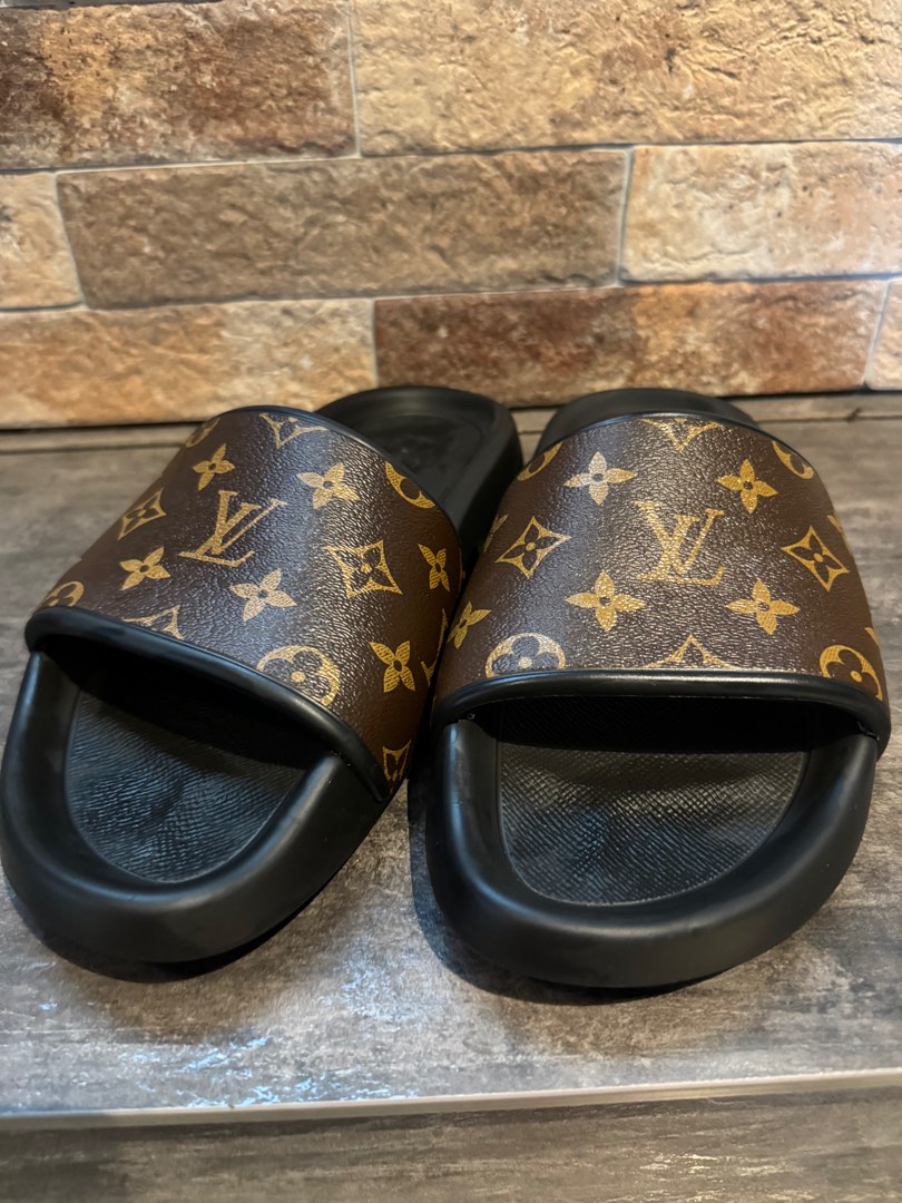 Louis Vuitton slides, Men's Fashion, Footwear, Flipflops and Slides on ...