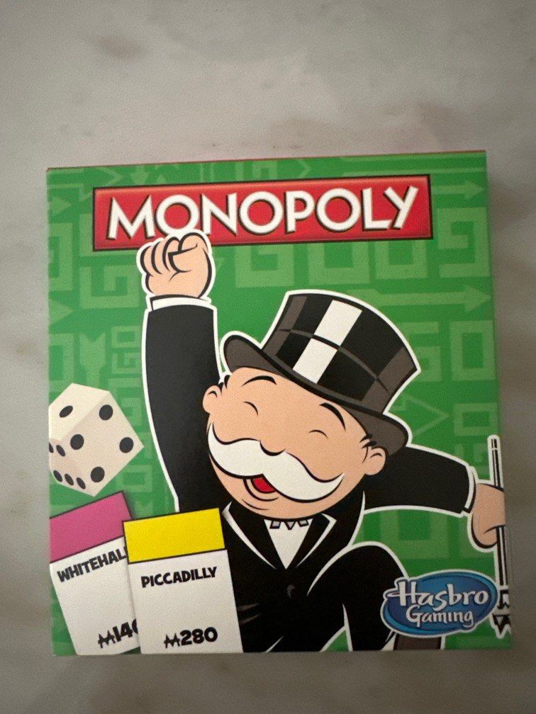 Mac Donald Hasbro Gaming Monopoly game, Hobbies & Toys, Toys & Games on ...