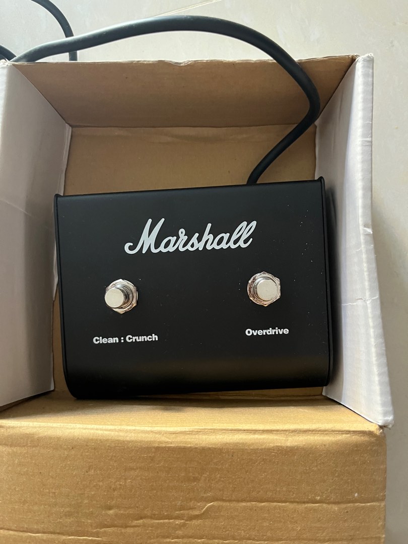 Marshall amplification foot switch, Hobbies & Toys, Music & Media, Music Accessories on Carousell