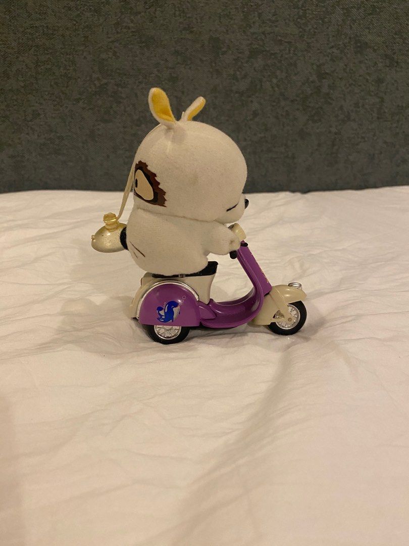 Mashi maro riding a motorcycle plush toy, Hobbies & Toys, Toys & Games ...