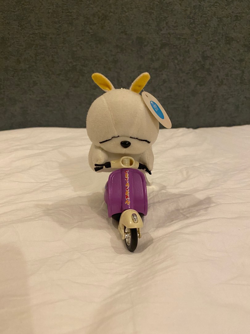 Mashi maro riding a motorcycle plush toy, Hobbies & Toys, Toys & Games ...