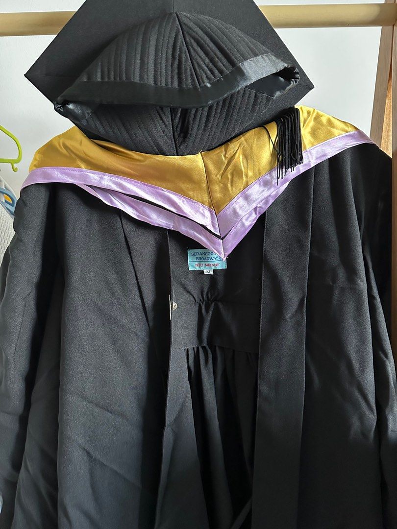 Master Graduation Gown, Men's Fashion, Coats, Jackets and Outerwear on ...