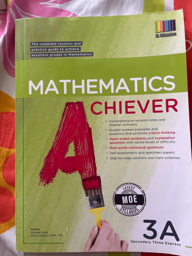 Mathematics Achiever secondary 3, Hobbies & Toys, Books & Magazines ...