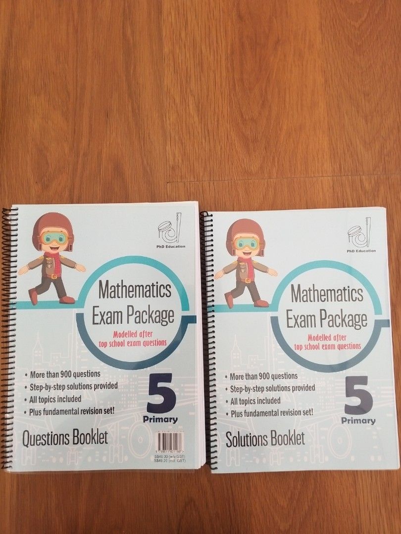 Maths exam package by PhD Education, Hobbies & Toys, Books & Magazines ...