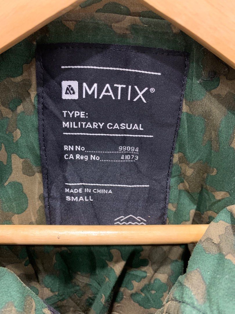 MATIX ARMY HOODIE JACKET, Men's Fashion, Coats, Jackets and Outerwear ...