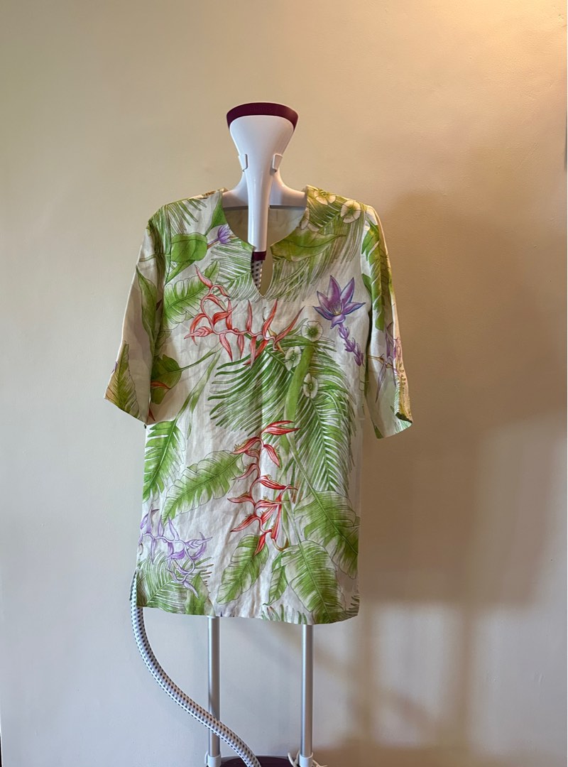 Maureen Disini Tunic in Premium Jim Thompson Linen, Announcements on ...