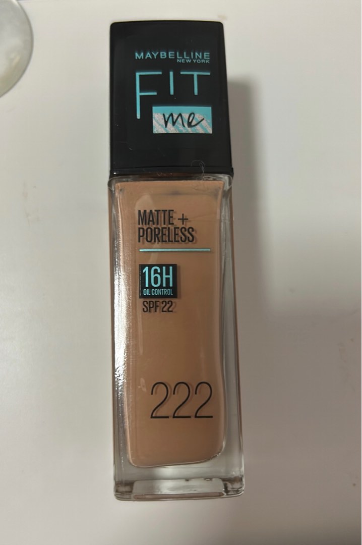Maybelline Fit Me Foundation 222, Beauty & Personal Care, Face, Makeup ...