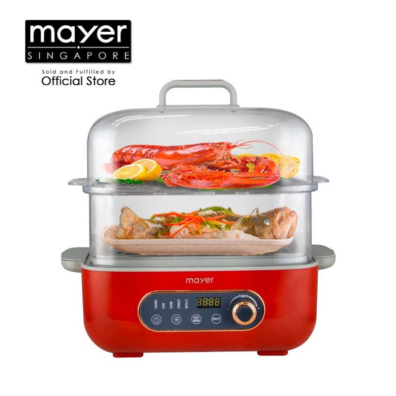 Mayer 10L Digital Food Steamer MMFS10, TV & Home Appliances, Kitchen ...