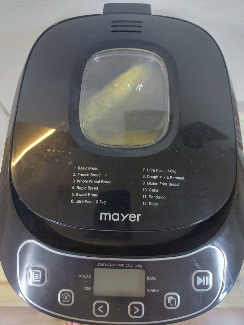 Mayer 1kg Bread Maker MMBM4406, TV & Home Appliances, Kitchen ...