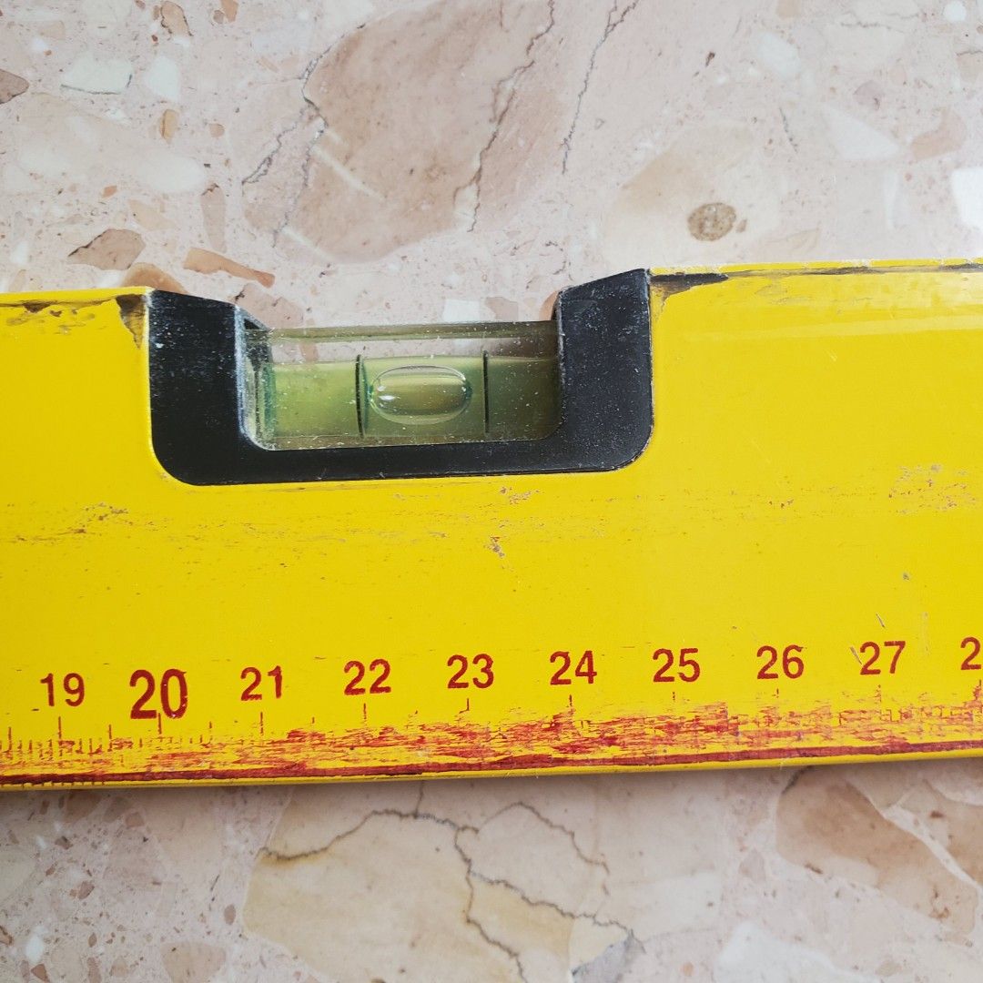 Measuring Ruler with 3 Level Tool - 45cm, Furniture & Home Living, Home ...