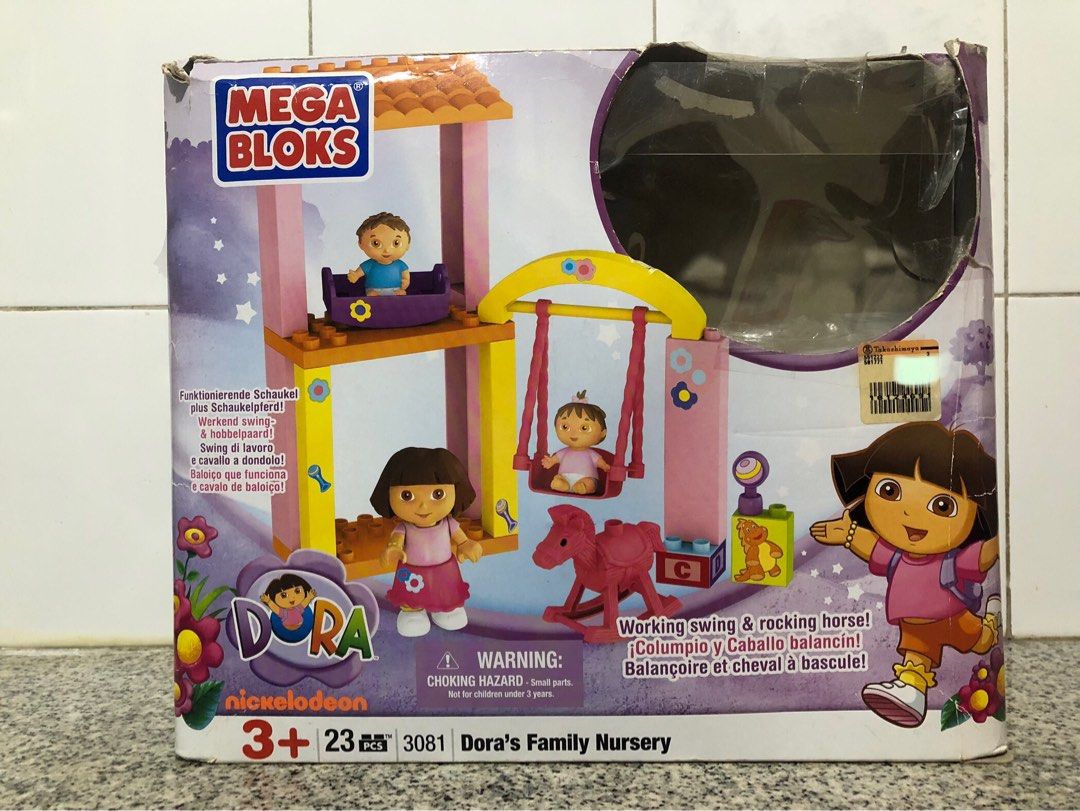 Mega Bloks Dora’s Family Nursery, Toys & Collectibles, Mainan di Carousell