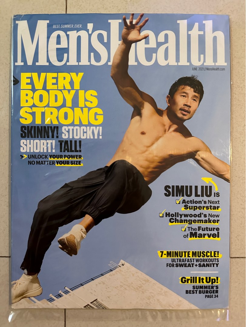 Men’s Health Magazine June 2021, Hobbies & Toys, Books & Magazines ...