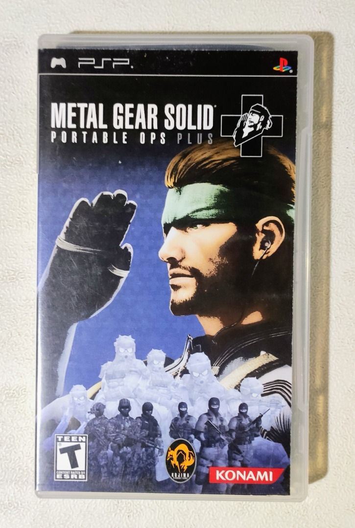 Metal Gear Solid Portable Ops Plus - [PSP Game] [ENGLISH Language] [CIB ...