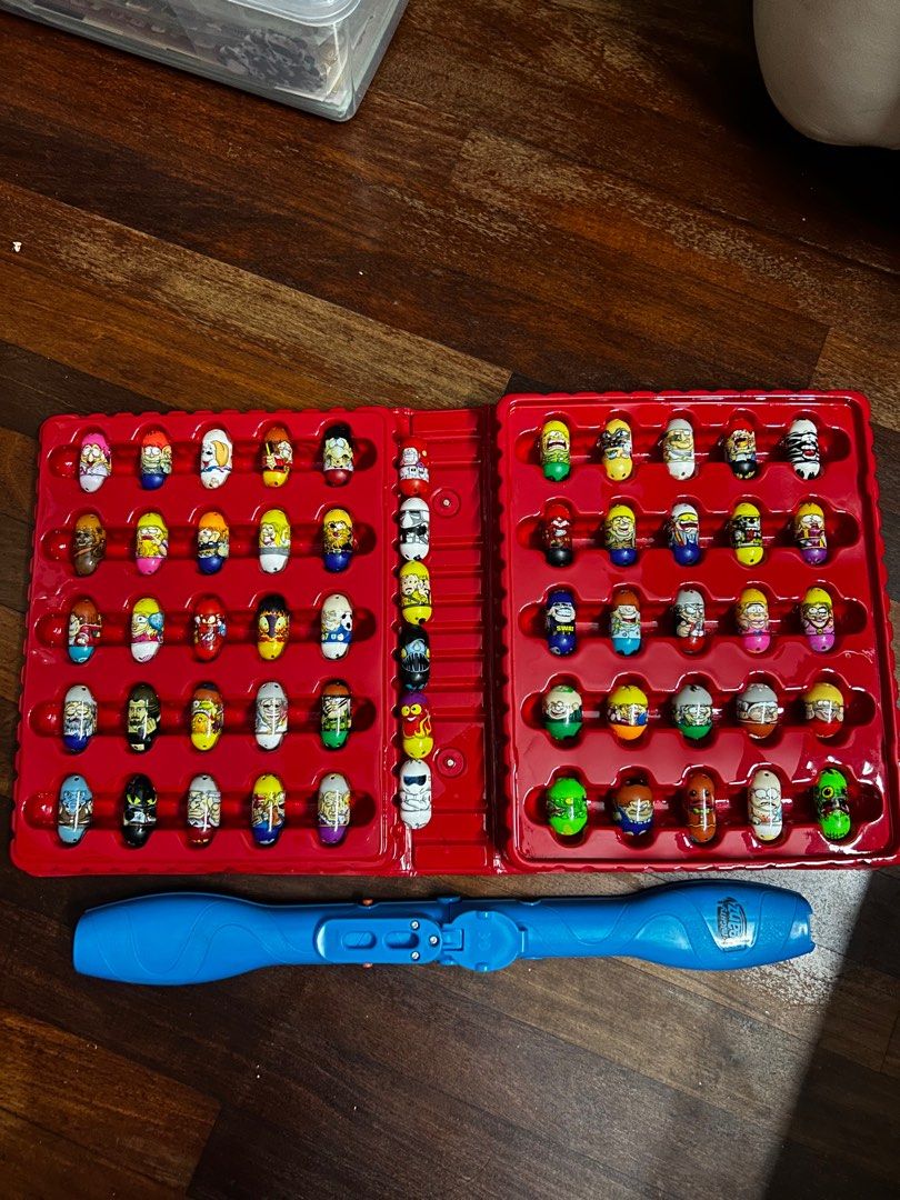 mighty beans x56 + official case and racing track w/ ramp, Hobbies ...