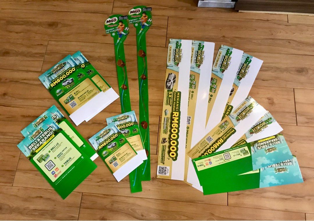 Milo display paper board, Hobbies & Toys, Collectibles & Memorabilia ...