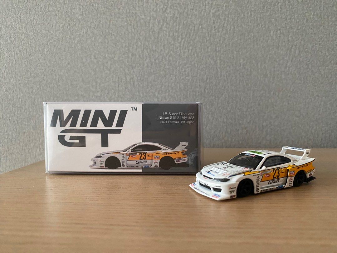 Mini GT Nissan Silvia S15 LBWK Super Silhoutte Formula Drift Japan ...