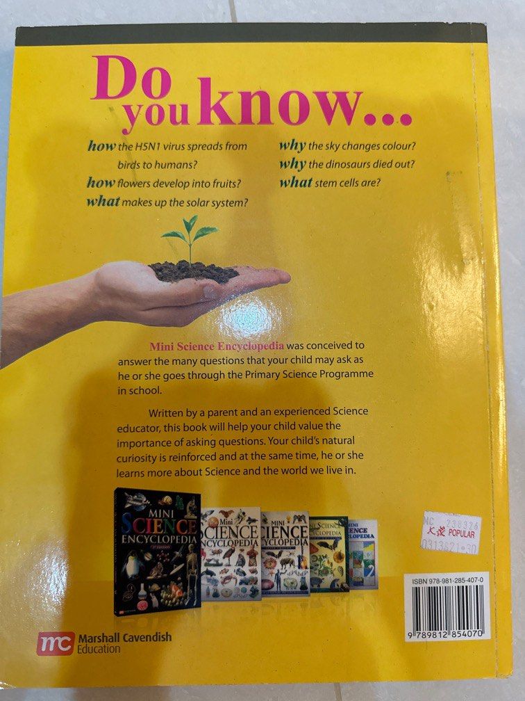 Mini Science Encyclopedia, Hobbies & Toys, Books & Magazines, Children ...